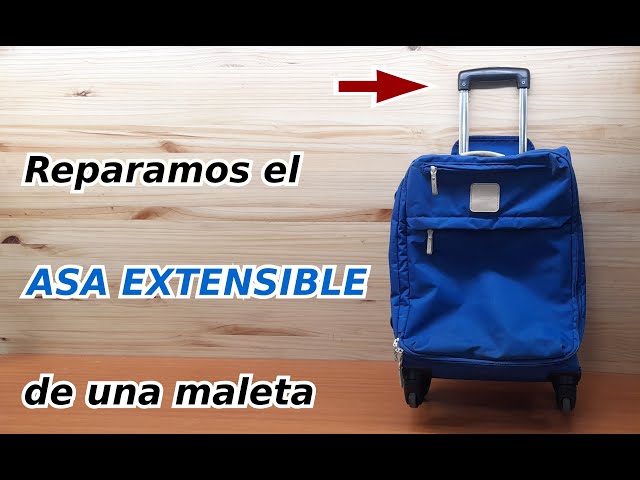 Repara fácilmente tu maleta: truco para arreglar asa retractil rota ...